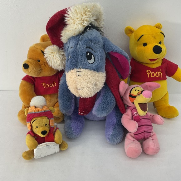 Winnie-the-Pooh | Toys | Winnie The Pooh Plush Toy Lot Eeyore Disney ...